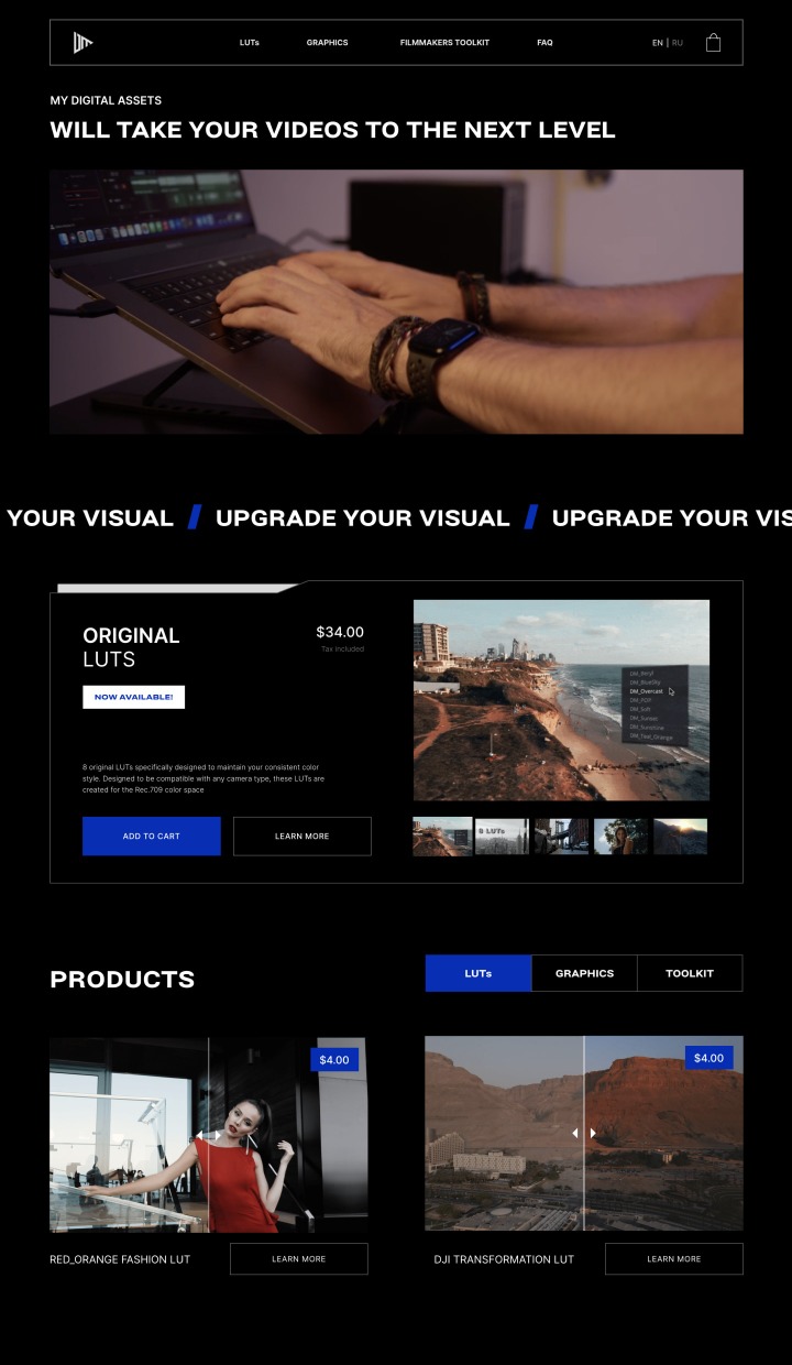 Madeontilda. Inspiring Websites Examples Designed on Tilda