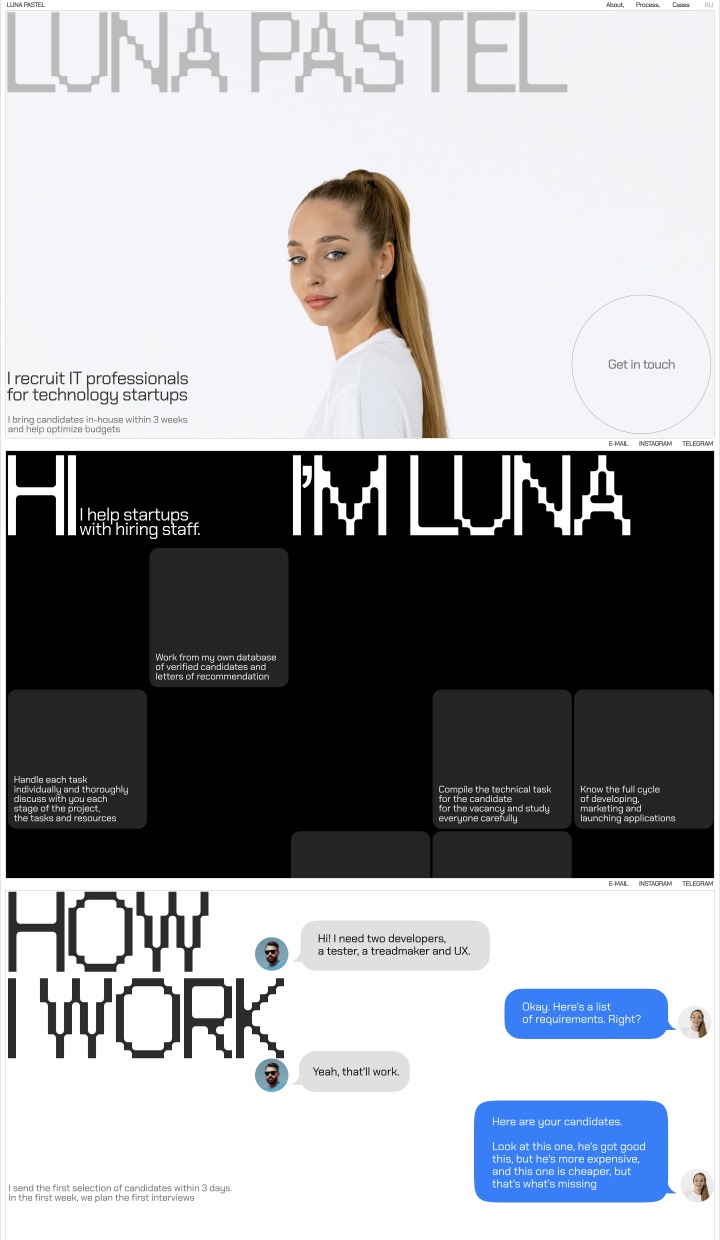 Madeontilda. Inspiring Websites Examples Designed on Tilda